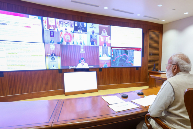 PM Modi Chairs 51st PRAGATI Meeting, Reviews Rs 30,000 Crore Critical ...