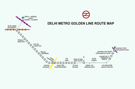 Delhi Metro Begins Work On Saket G Block Interchange Station Of The ...