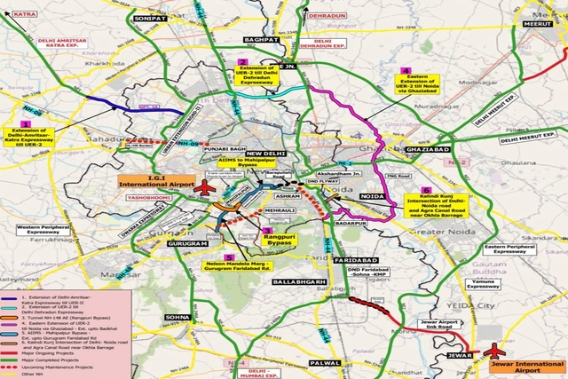 Cabinet Clears Rs 6,970 Crore Six-Lane Tunnel To Connect Dwarka ...